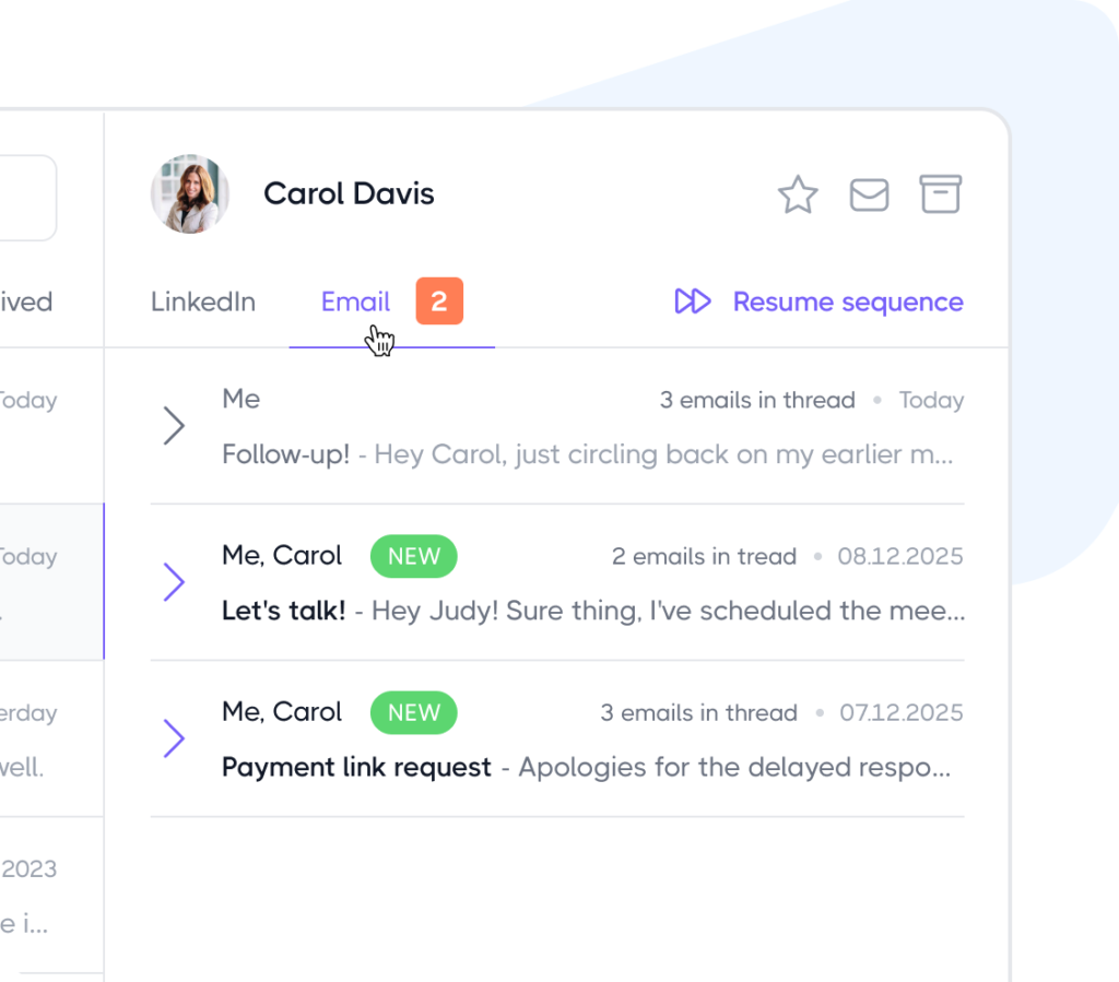 Your LinkedIn and Email Inbox Management Software | Dripify