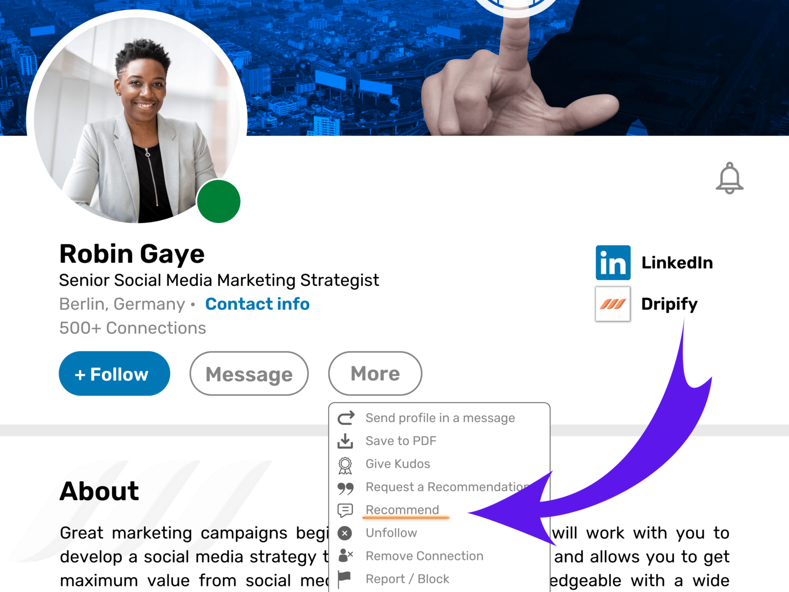 LinkedIn Recommendations: Examples and Tips | Dripify