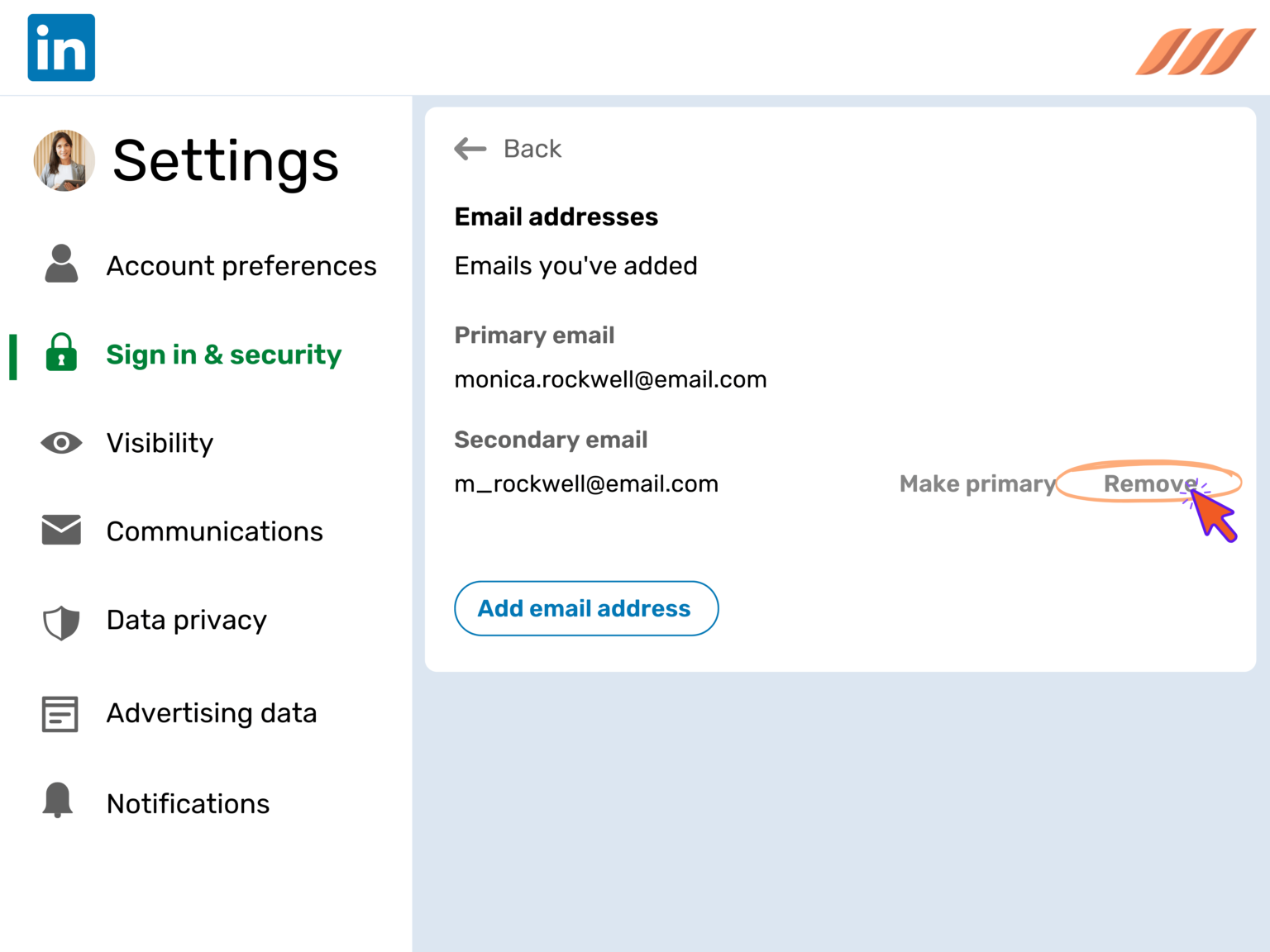 Manage Your Email Address on LinkedIn | Dripify