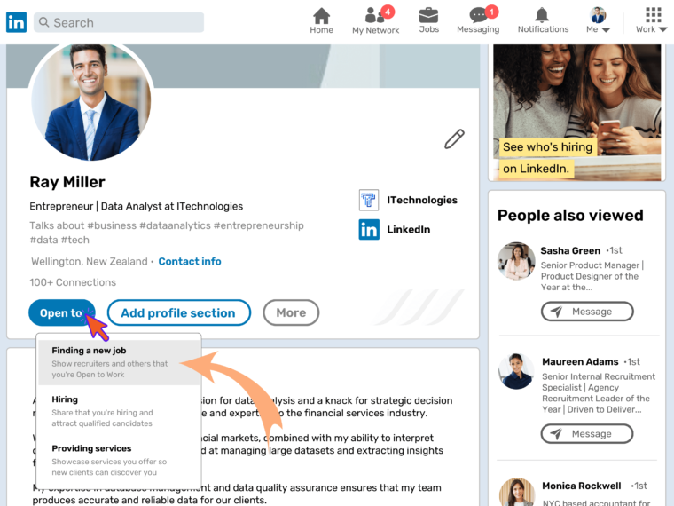 LinkedIn Profile Image: Requirements & Examples | Dripify