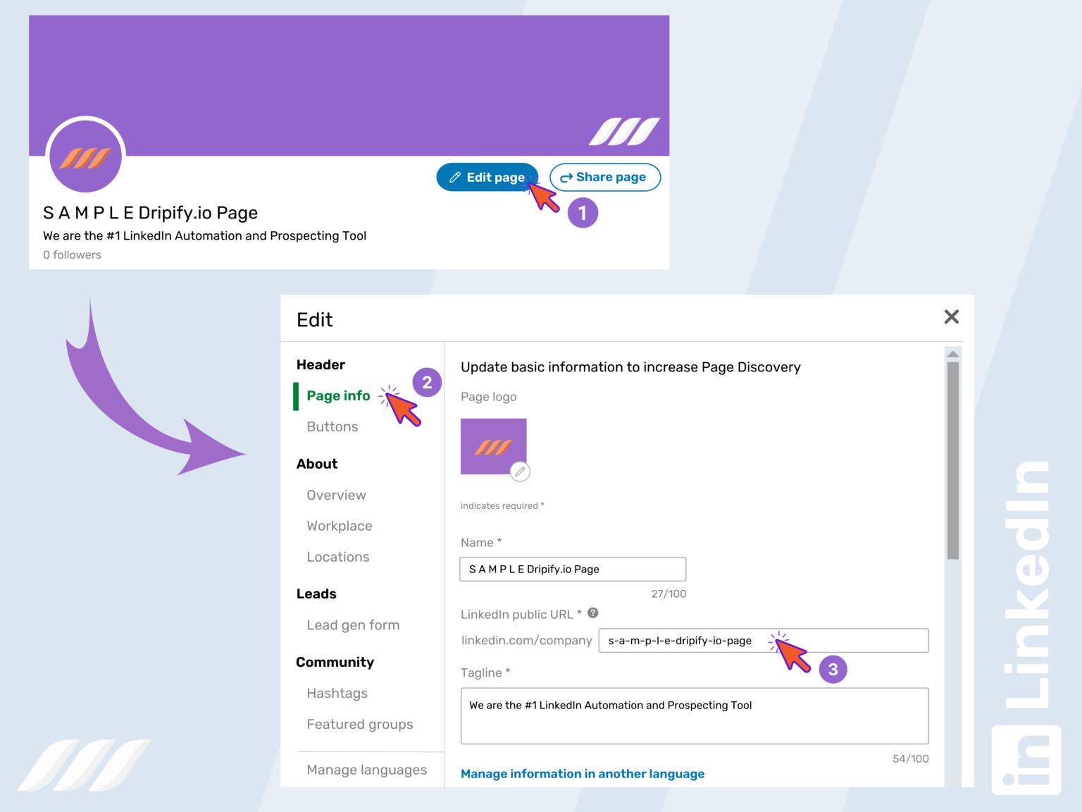 How to Find Your LinkedIn URL and Customize It | Dripify