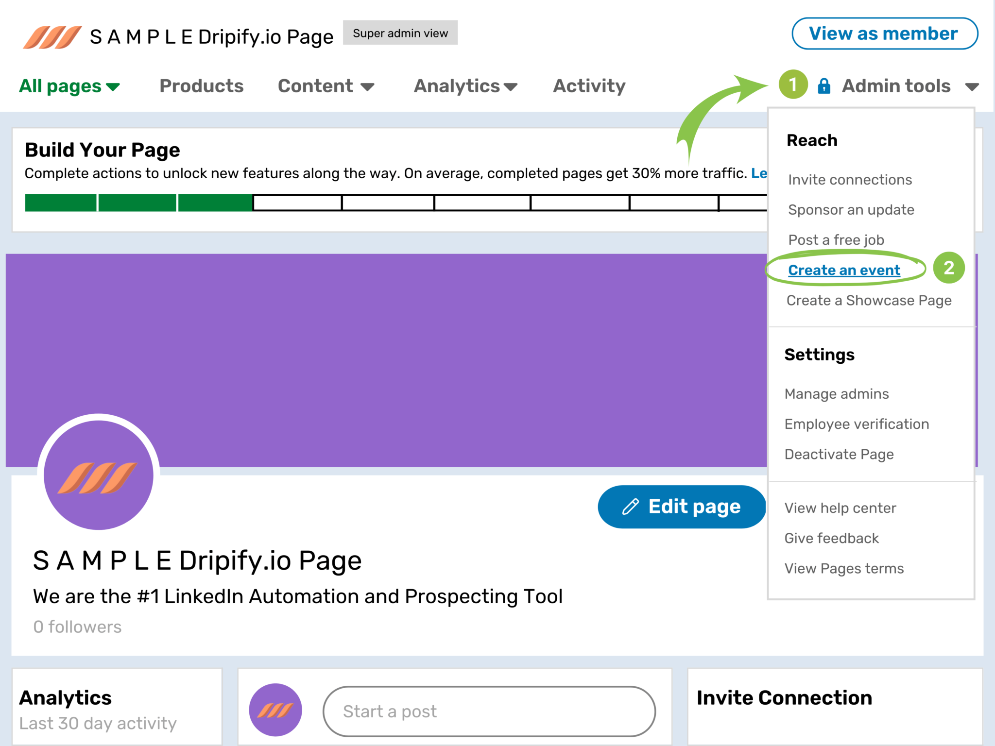Create an Event on LinkedIn [Tips and Examples] | Dripify